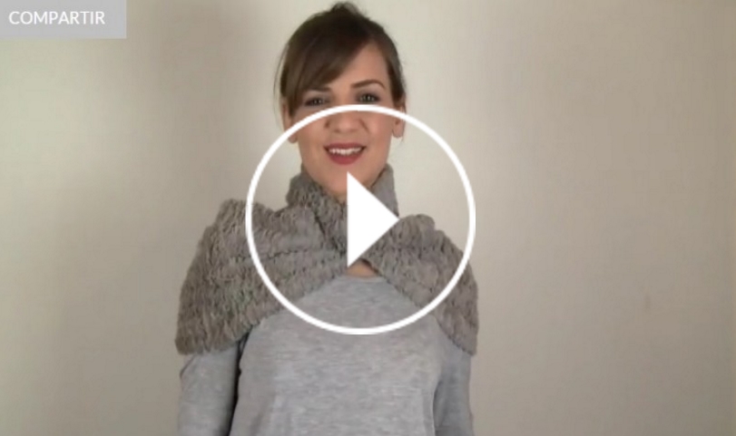 Cómo llevar una bufanda circular o infinita – La bruja con tacón de aguja